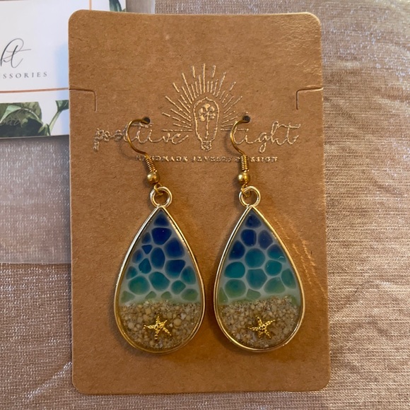 Positive Light | Jewelry | Positive Light Designs Resin Beach Ocean ...